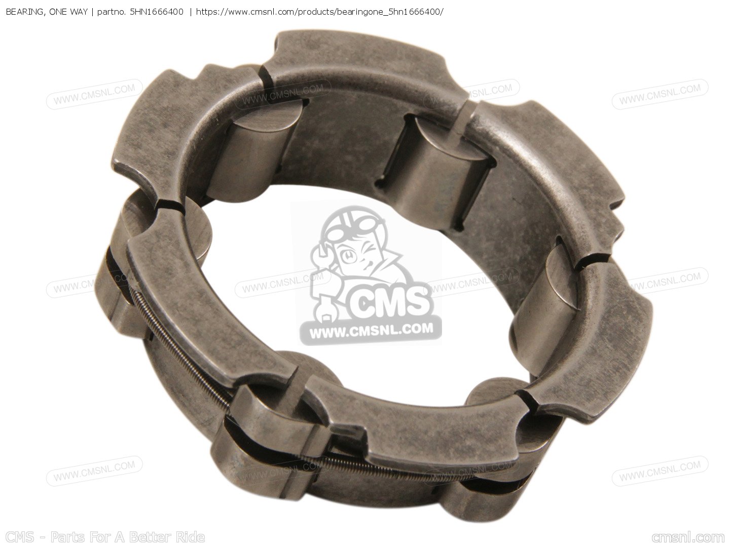 5HN1666400: BEARING, ONE WAY Yamaha - buy the 5HN-16664-00-00 at CMSNL