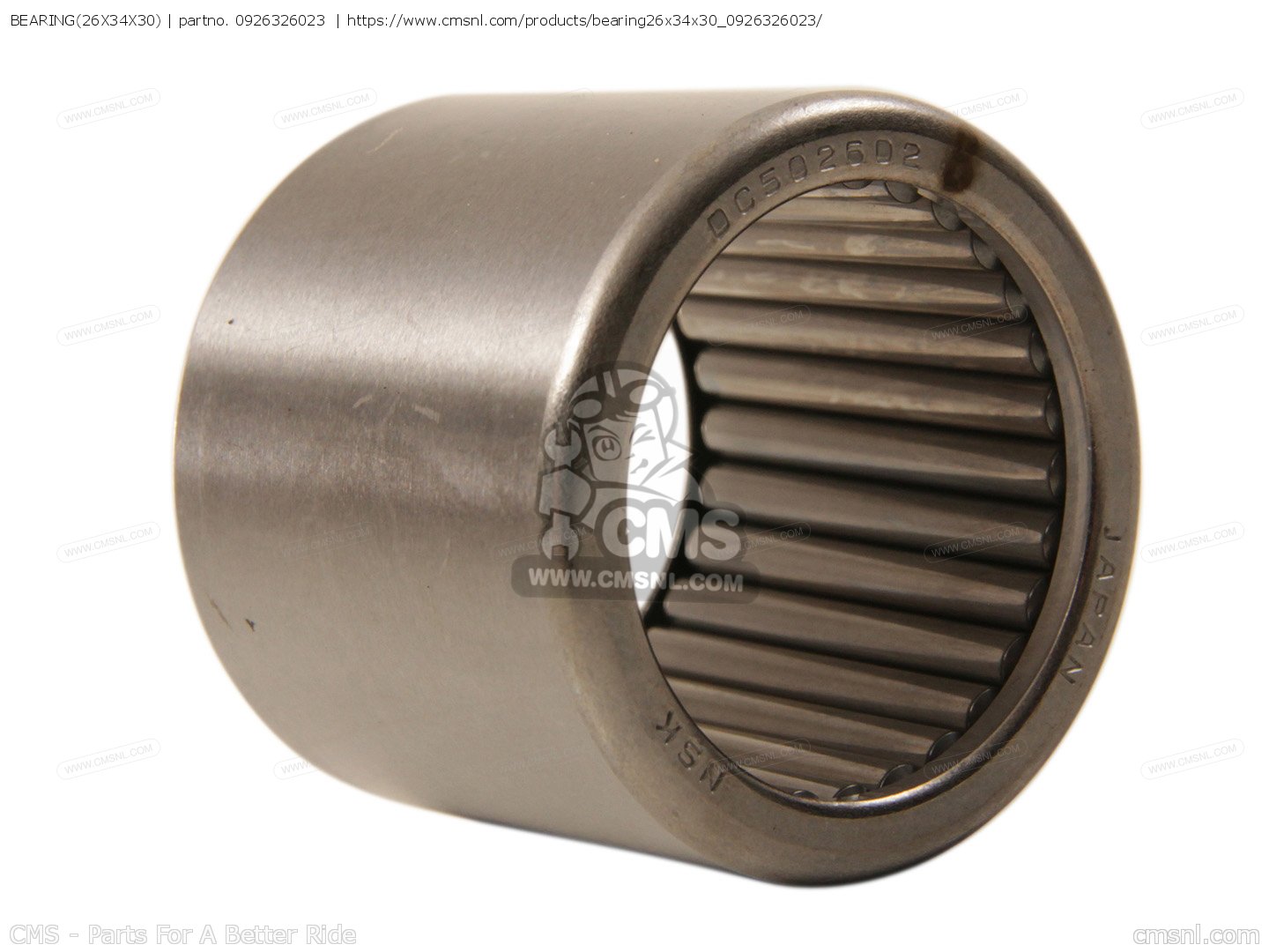 0926326023: BEARING(26X34X30) Suzuki - buy the 09263-26023 at CMSNL