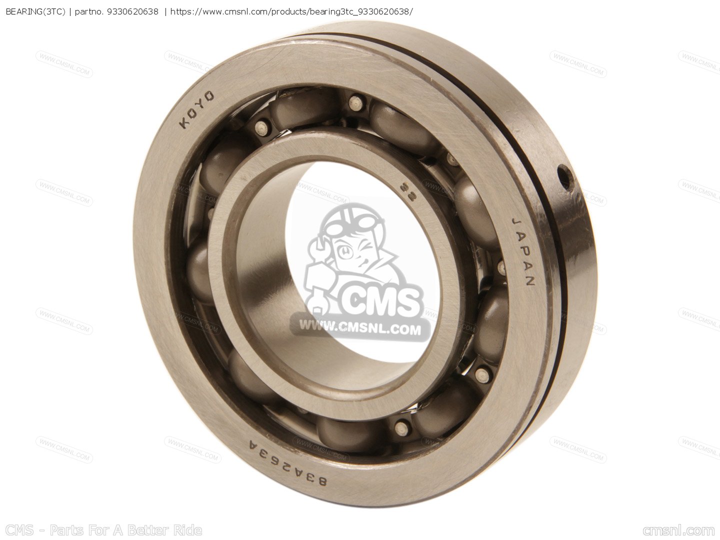 BEARING(3TC) for TZ250 1990 3TC1 EUROPE 203TC-300E1 - order at CMSNL