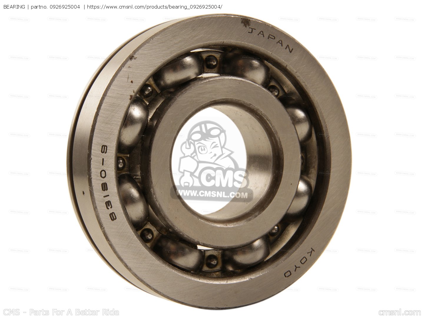 0926925004: BEARING Suzuki - buy the 09269-25004 at CMSNL
