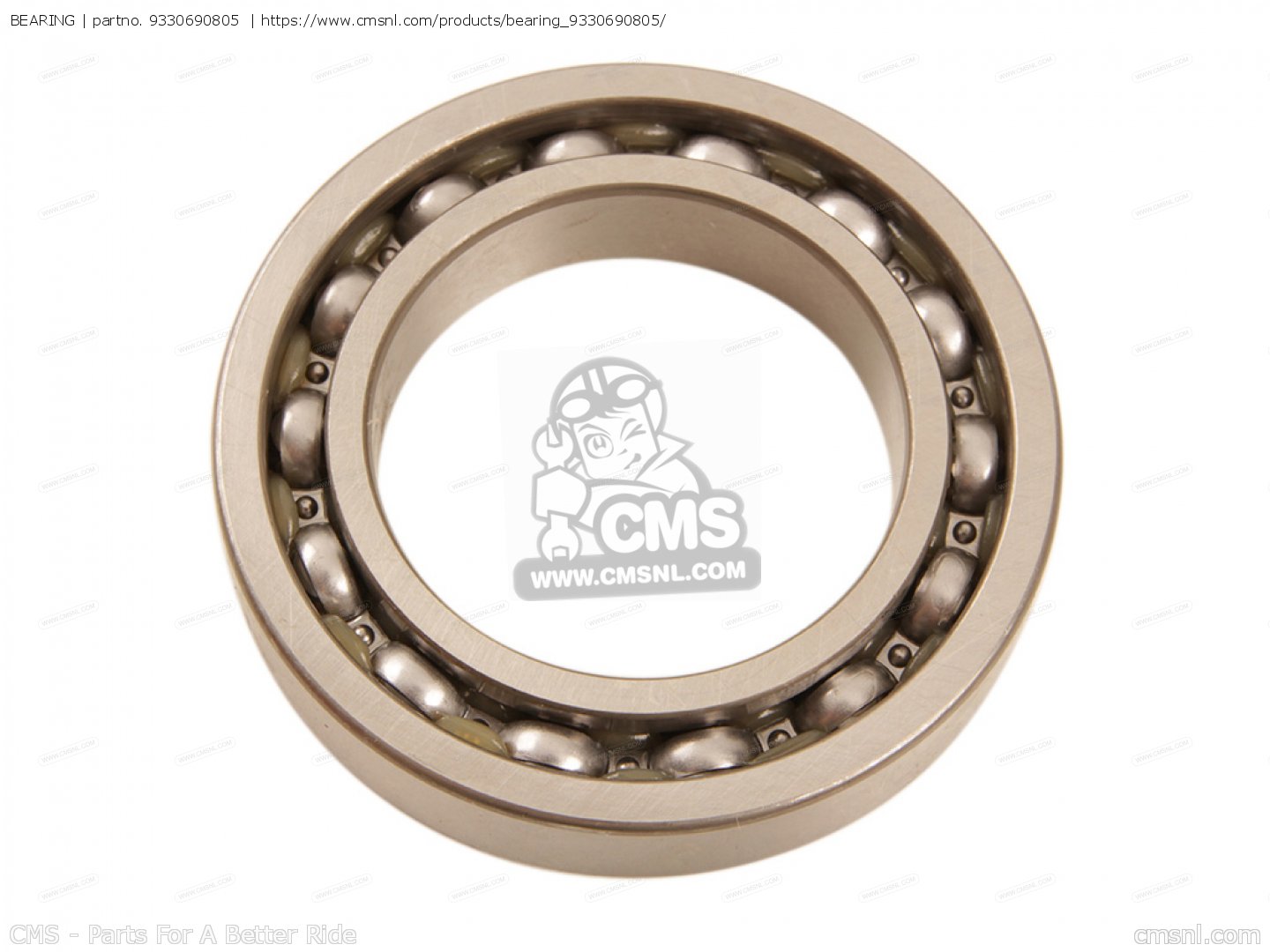 9330690805: BEARING Yamaha - buy the 93306-90805-00 at CMSNL