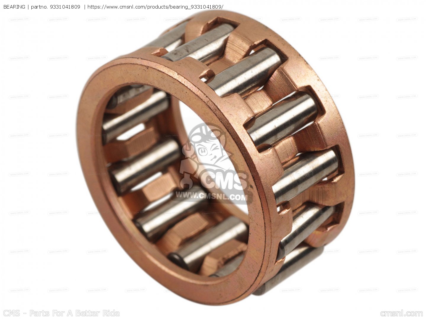 9331041809: BEARING Yamaha - buy the 93310-41809-00 at CMSNL