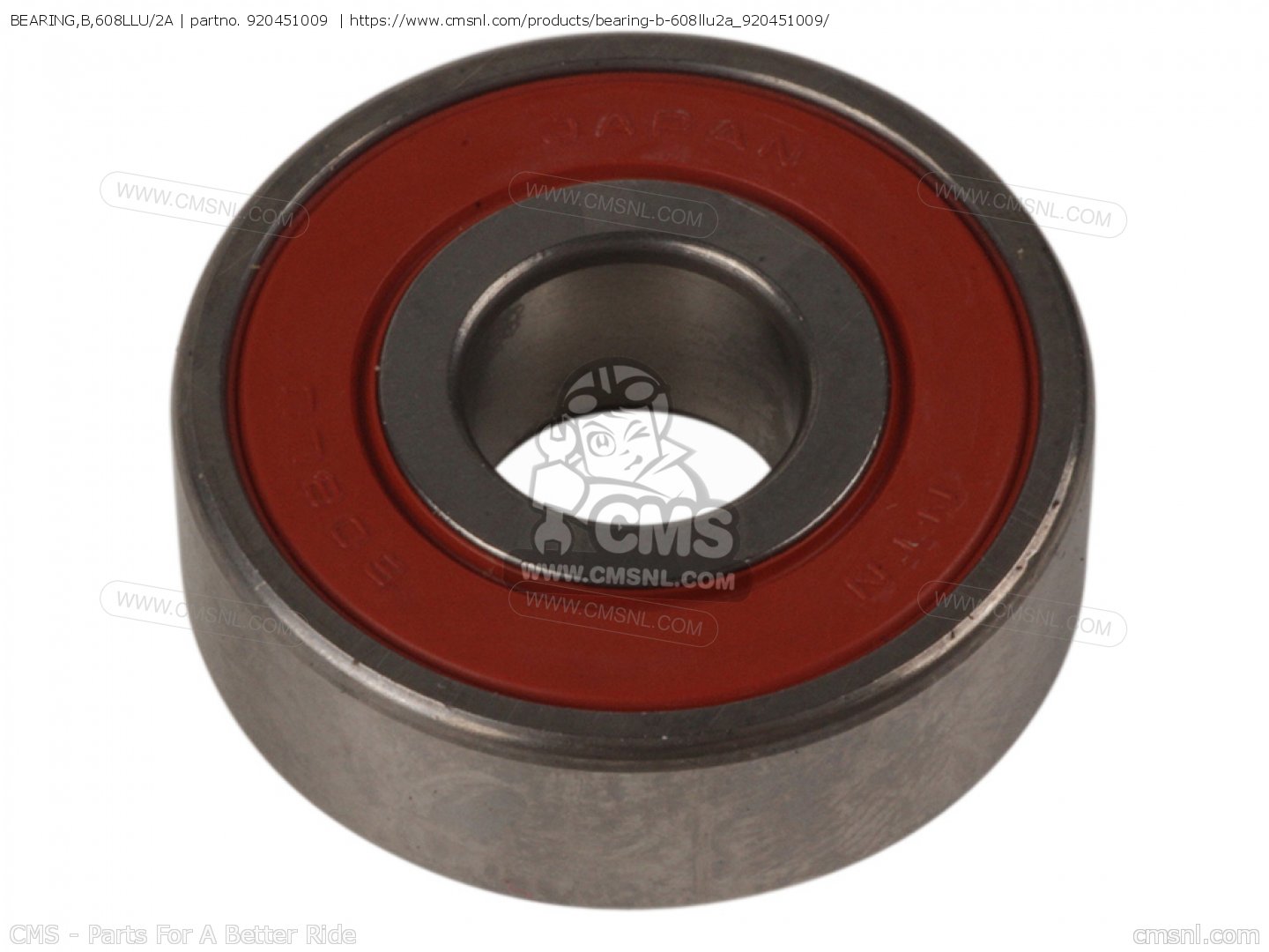 920451009: BEARING-BALL,608LLU/2 Kawasaki - buy the 920451009 at CMSNL
