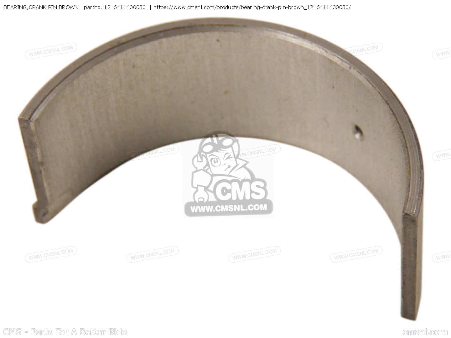 1216411400030: BEARING,CRANK PIN BROWN Suzuki - buy the 12164-11400-030 ...