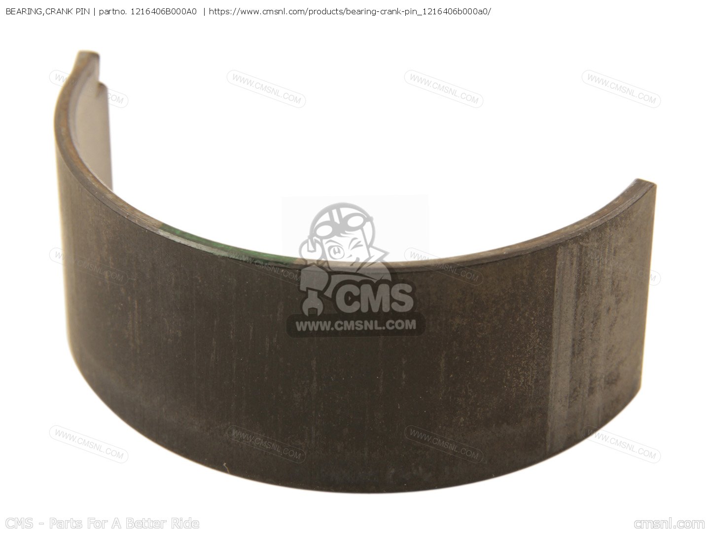 1216406B000A0: BEARING,CRANK PIN Suzuki - buy the 12164-06B00-0A0 at CMSNL