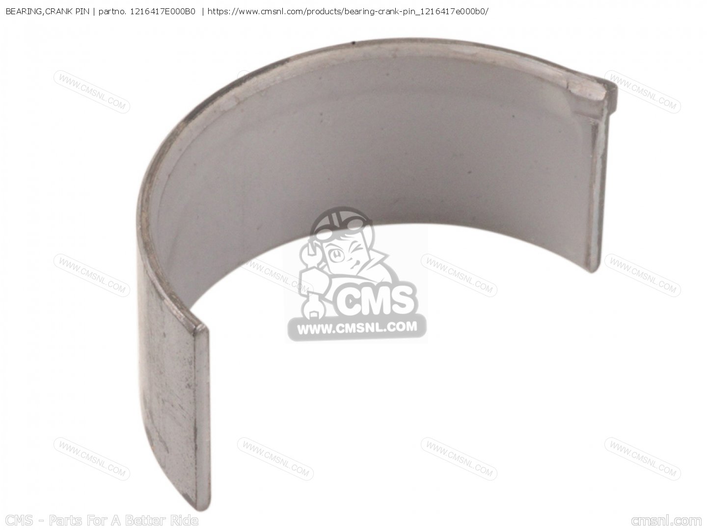 1216417E000B0: BEARING,CRANK PIN Suzuki - buy the 12164-17E00-0B0 at CMSNL