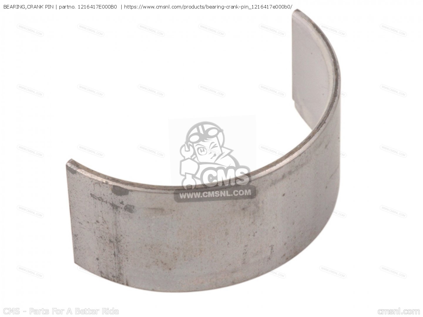 1216417E000B0: BEARING,CRANK PIN Suzuki - buy the 12164-17E00-0B0 at CMSNL