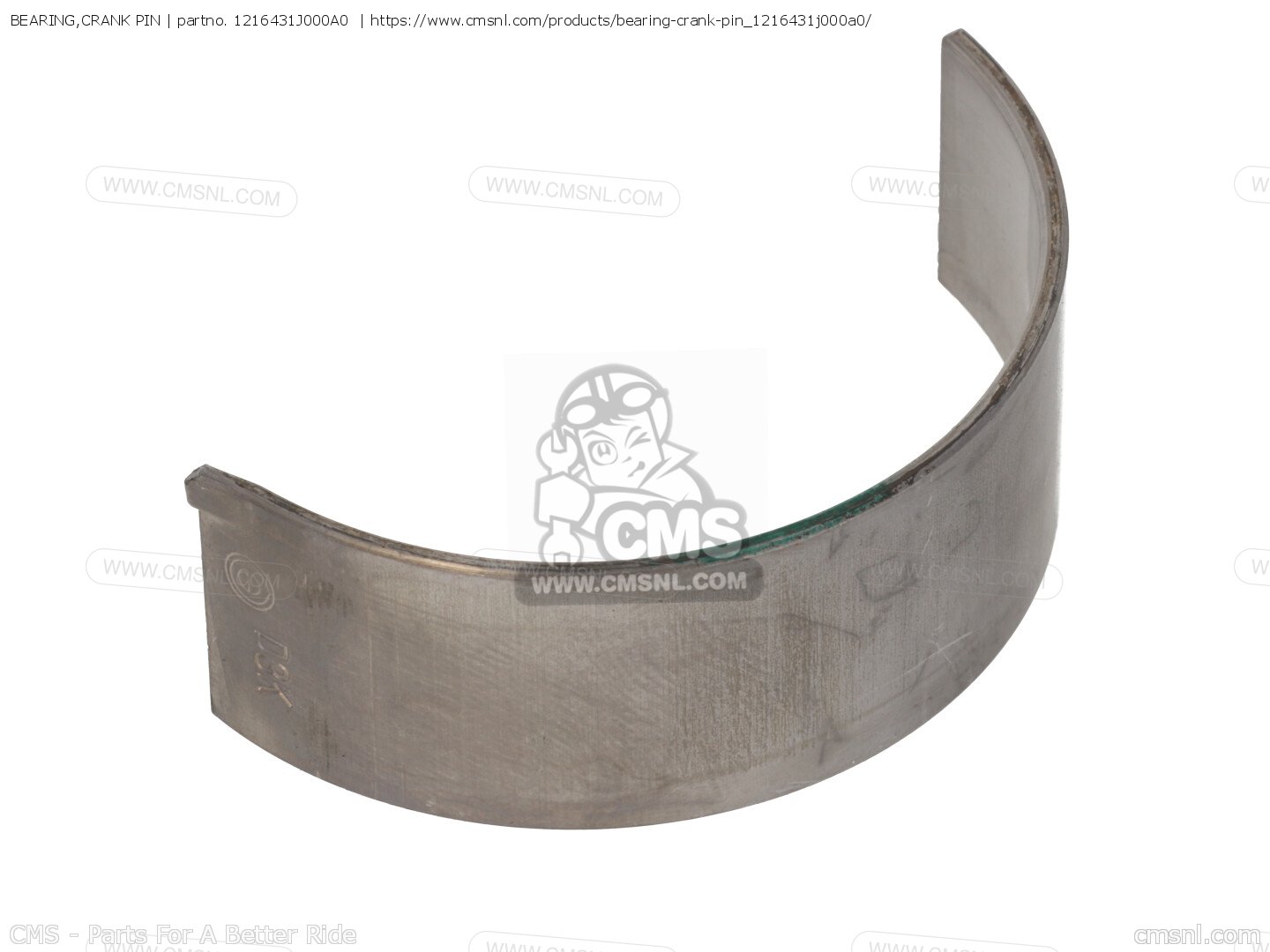 1216431J000A0: Bearing,crank Pin Suzuki - buy the 12164-31J00-0A0 at CMSNL