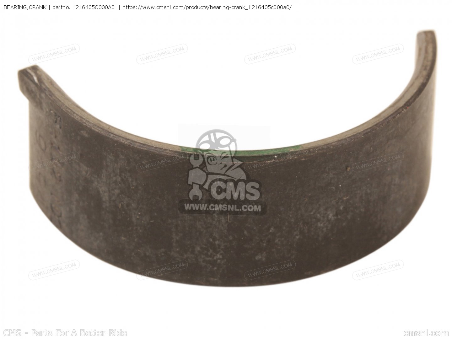 1216405C000A0: BEARING,CRANK Suzuki - buy the 12164-05C00-0A0 at CMSNL