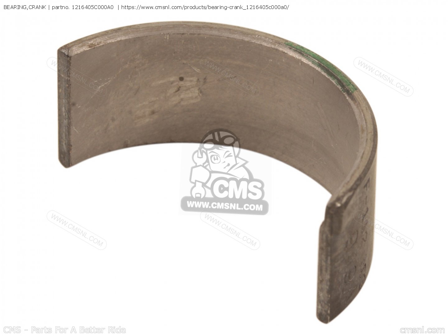 1216405C000A0: BEARING,CRANK Suzuki - buy the 12164-05C00-0A0 at CMSNL