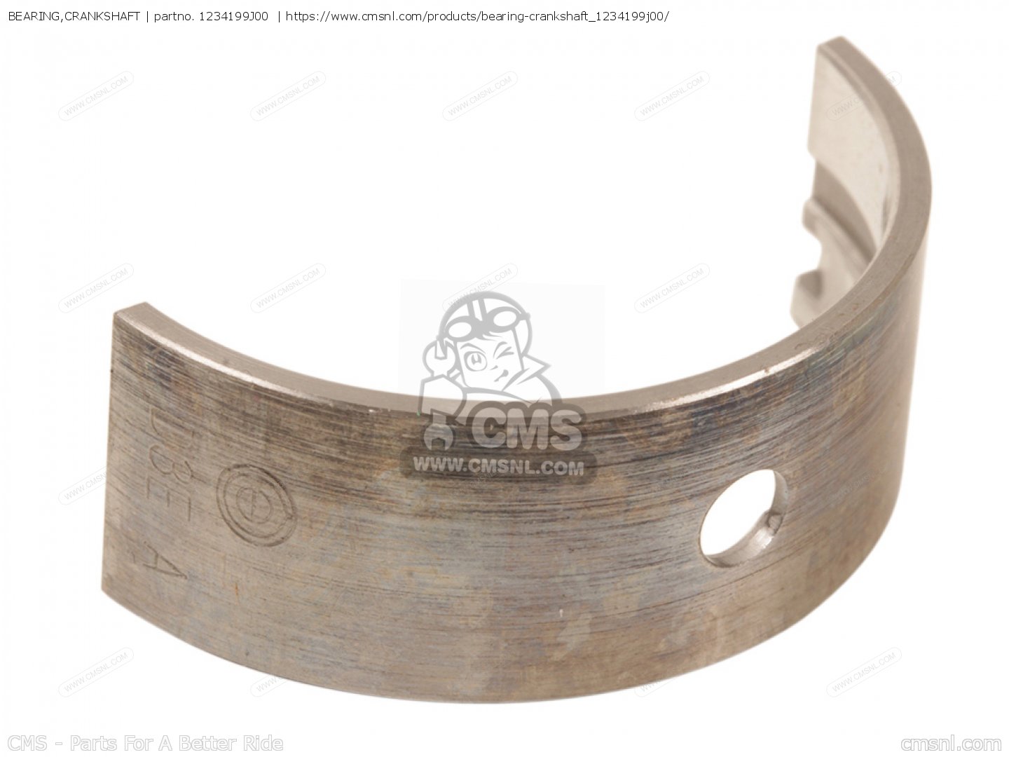 1234199J00: Bearing,crankshaft Suzuki - buy the 12341-99J00 at CMSNL