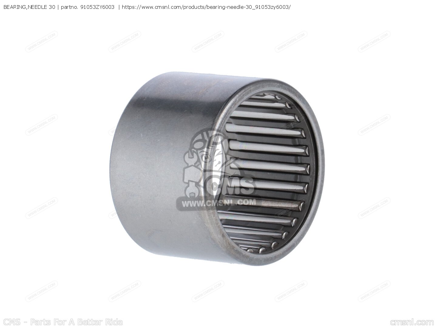 91053ZY6003: BEARING,NEEDLE 30 Honda - buy the 91053-ZY6-003 at CMSNL