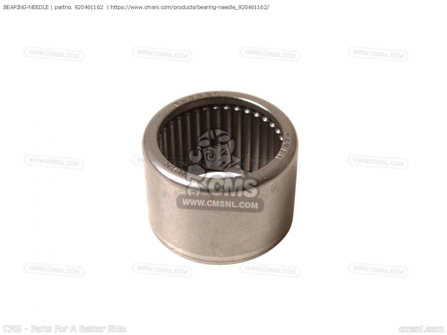 920461162: BEARING-NEEDLE,F-2220 Kawasaki - buy the 92046-1162 at CMSNL