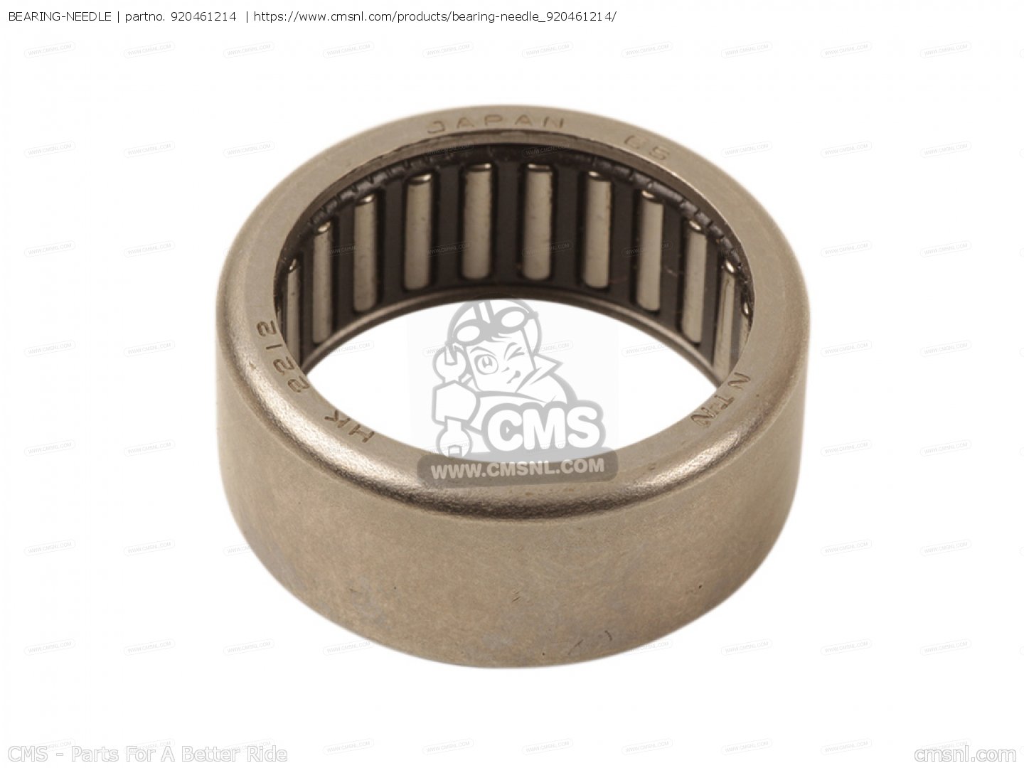 920461214: BEARING-NEEDLE,HK2212 Kawasaki - buy the 92046-1214 at CMSNL