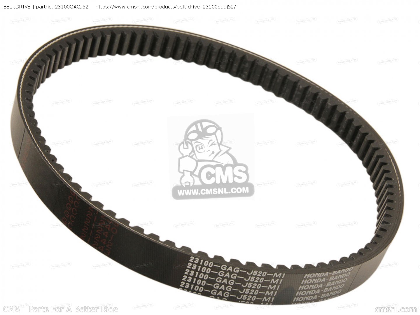 BELT,DRIVE for Honda - order at CMSNL