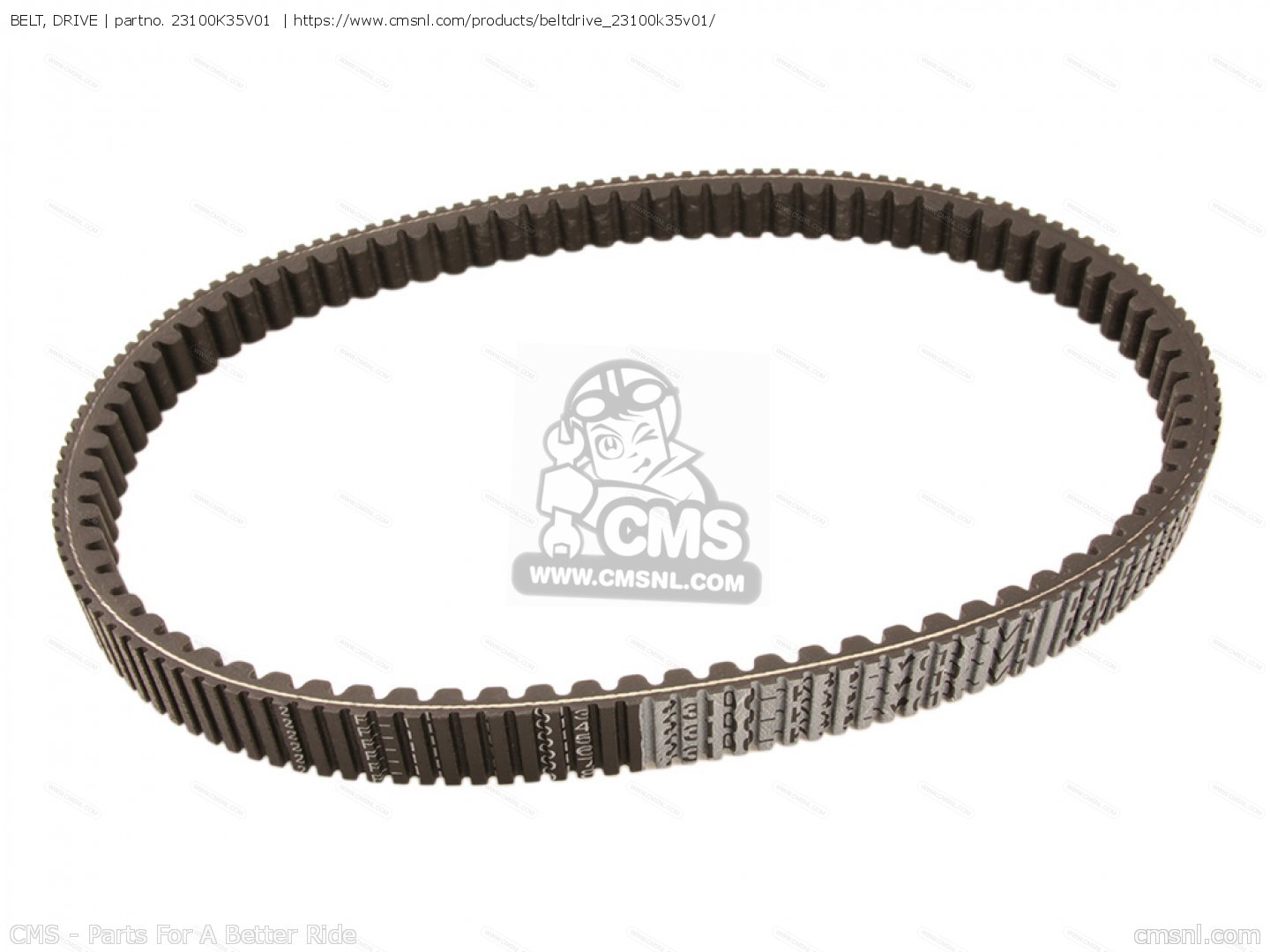 23100K35V01: BELT,DRIVE Honda - buy the 23100-K35-V01 at CMSNL