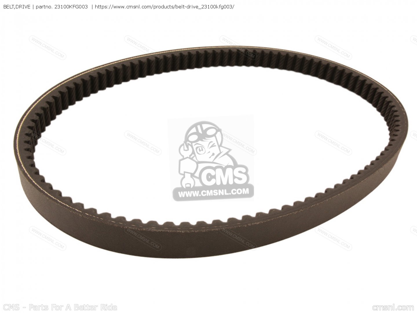 23100KFG003: BELT,DRIVE Honda - buy the 23100-KFG-003 at CMSNL