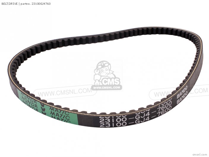 23100GJ4760: BELT,DRIVE Honda - buy the 23100-GJ4-760 at CMSNL