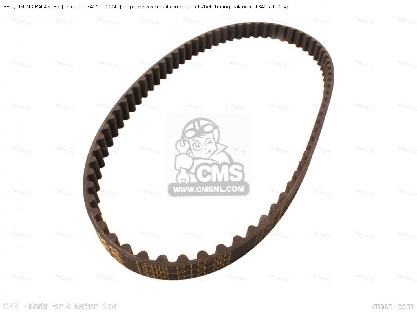 BELT,TIMING BALANCER for ACCORD 1992 (N) 2DR LX (KA,KL) - order at CMSNL