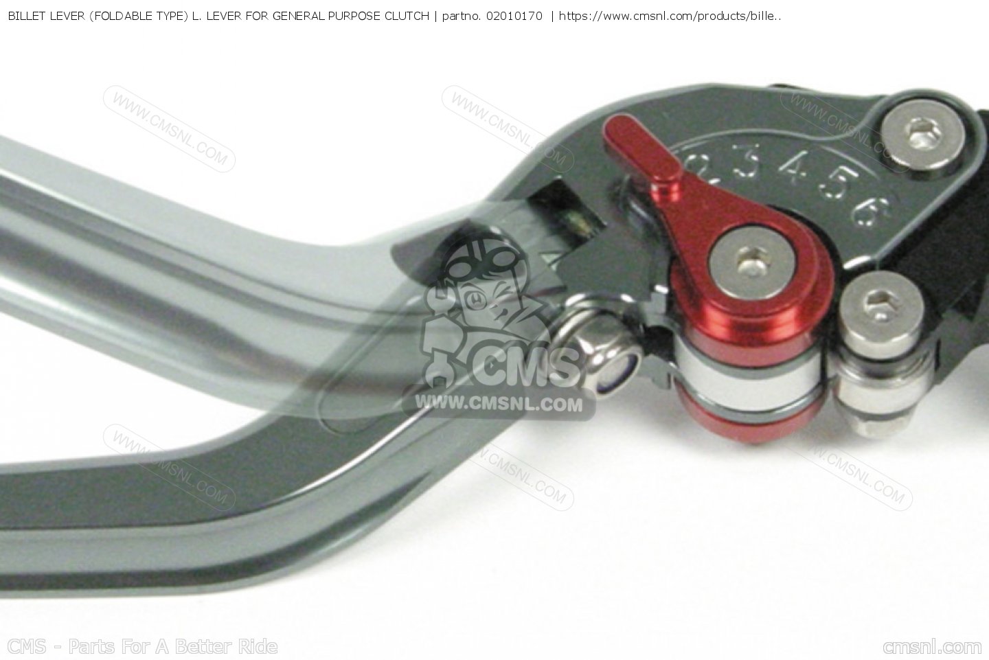 02010170: BILLET LEVER (FOLDABLE TYPE) L. LEVER FOR GENERAL PURPOSE ...