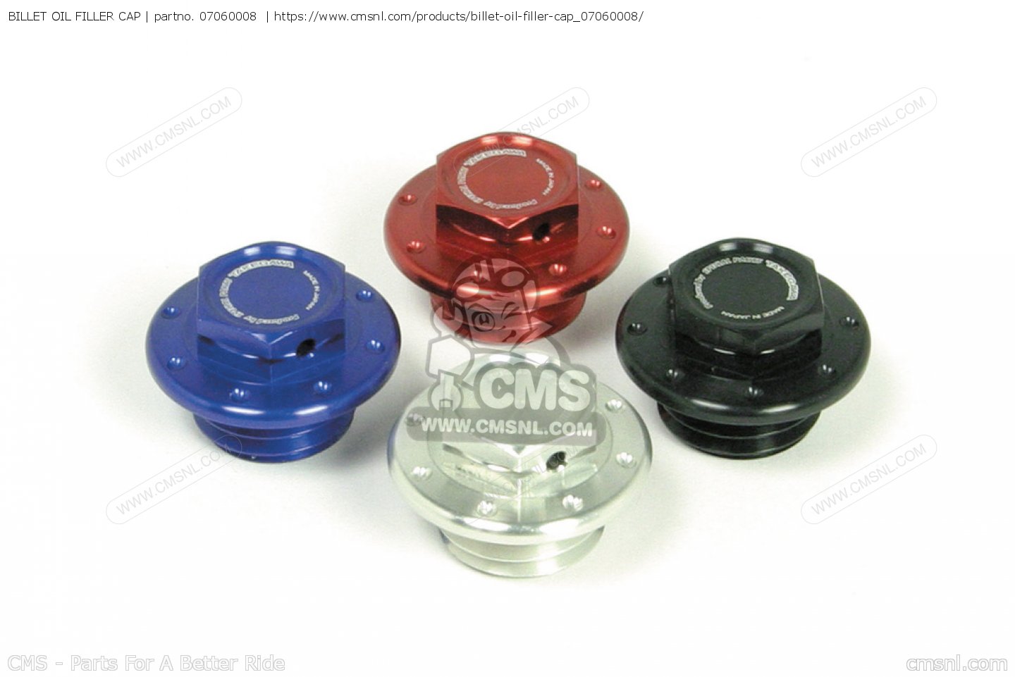 07060008: BILLET OIL FILLER CAP Takegawa - buy the 07-06-0008 at CMSNL