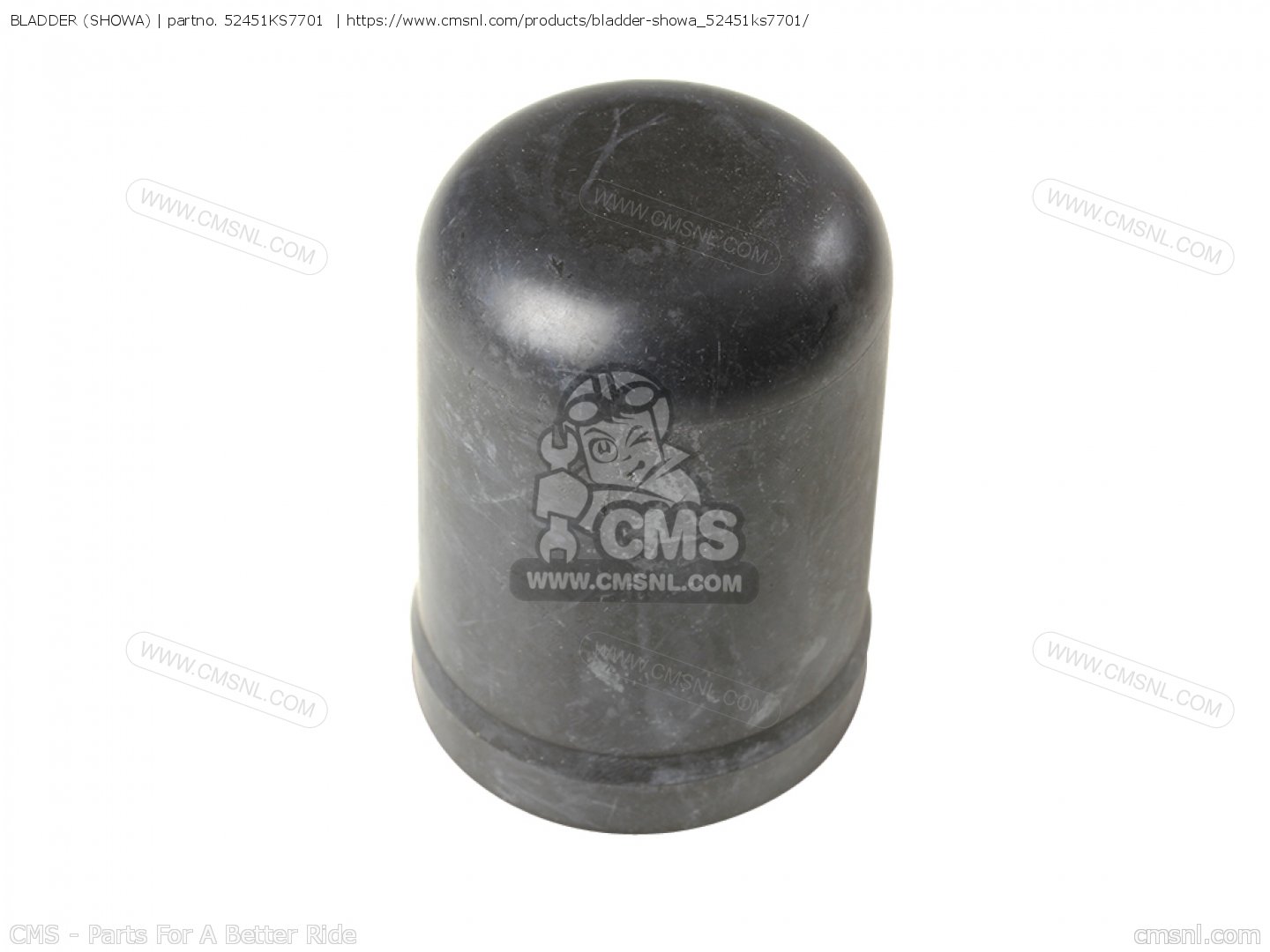 52451KS7701: BLADDER (SHOWA) Honda - buy the 52451-KS7-701 at CMSNL