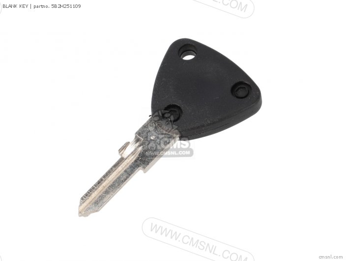 5B2H251109: BLANK KEY Yamaha - buy the 5B2-H2511-09-00 at CMSNL