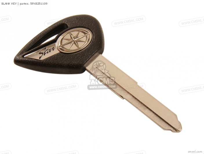 5PX8251109: Blank Key Yamaha - buy the 5PX-82511-09-00 at CMSNL