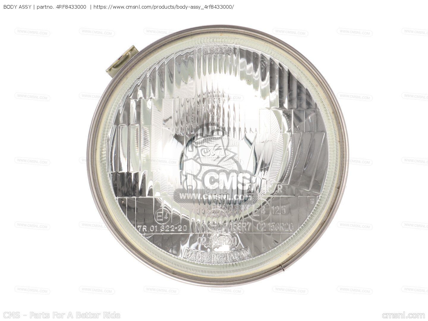 BODY ASSY for Yamaha - order at CMSNL