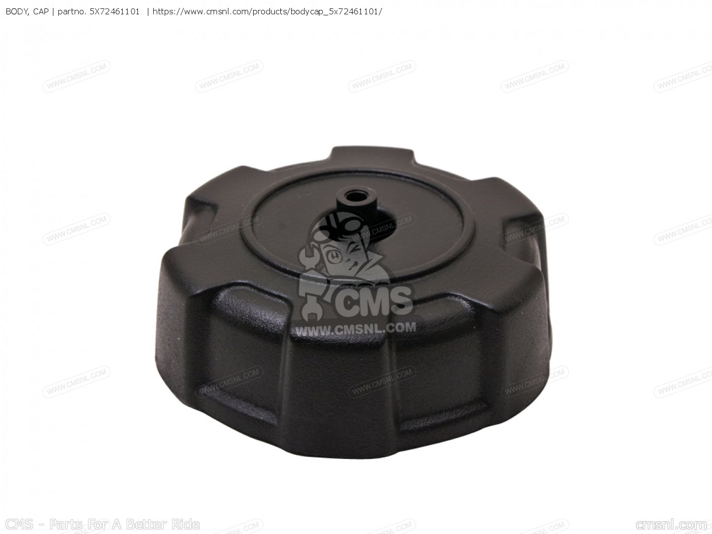 5X72461101: BODY, CAP Yamaha - buy the 5X7-24611-01-00 at CMSNL