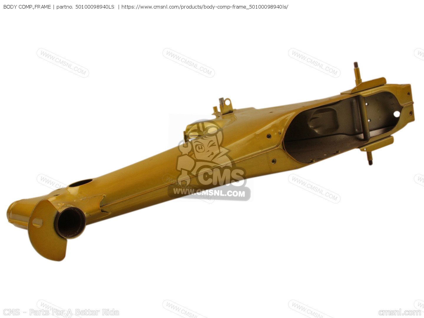 BODY COMP.,FRAME for ST70 DAX GERMANY TYPE 2 - order at CMSNL