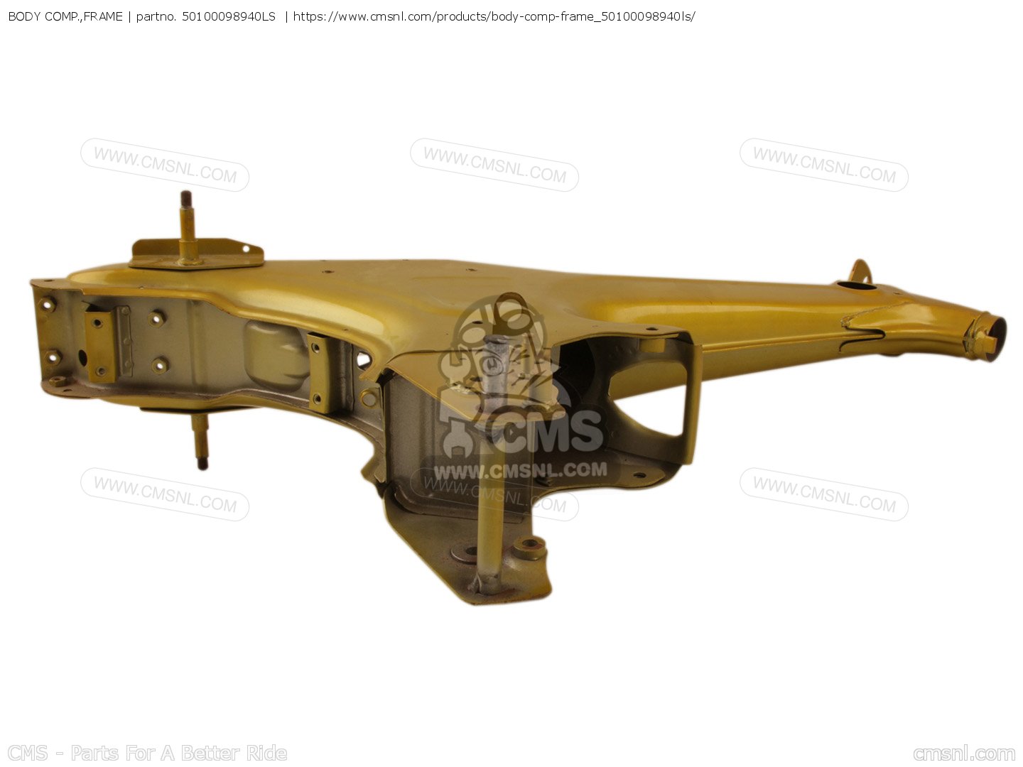 BODY COMP.,FRAME for ST70 DAX GERMANY TYPE 2 - order at CMSNL
