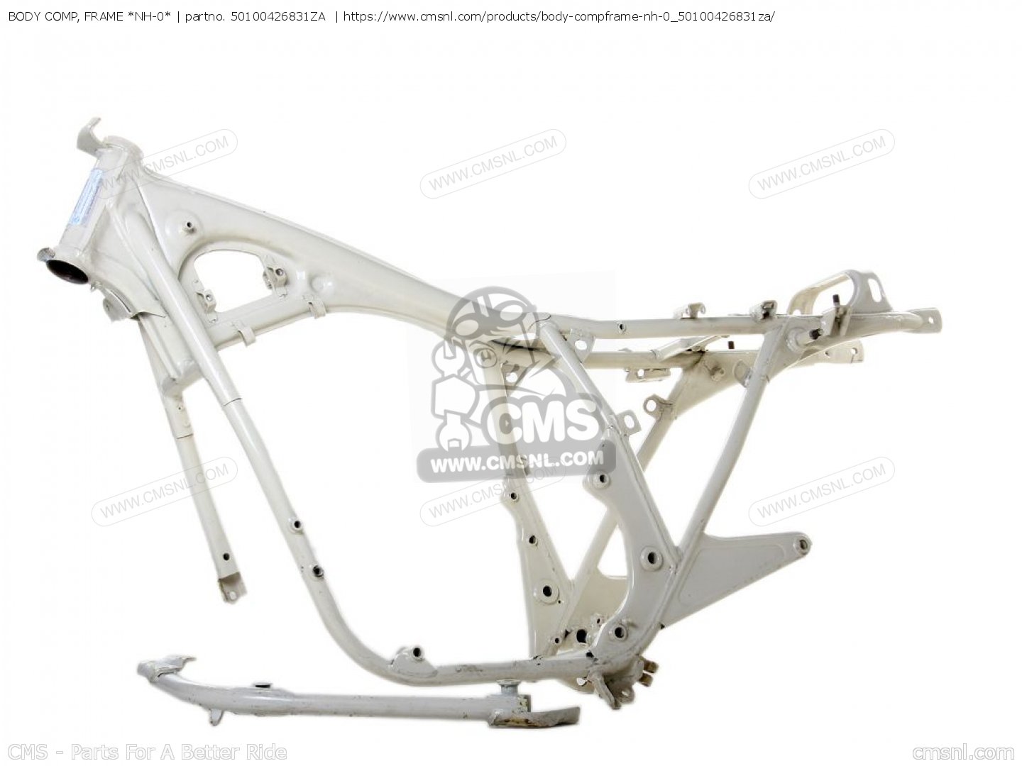 50100426831ZA: Body Comp, Frame *nh-0* Honda - buy the 50100-426-831ZA ...