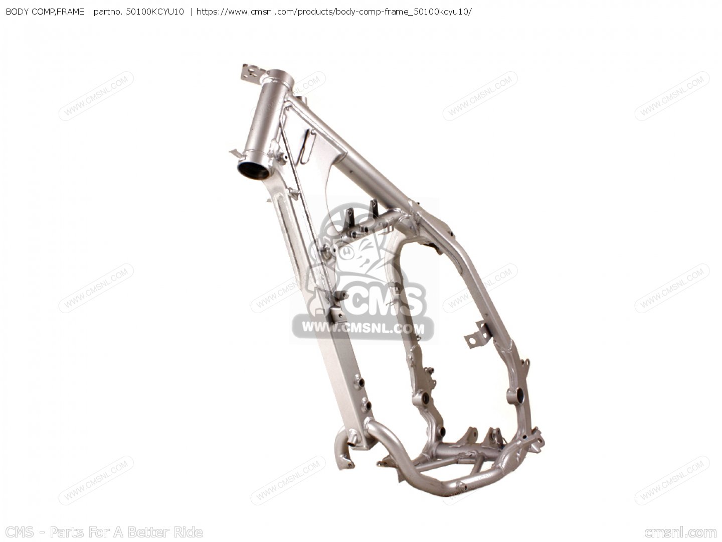 50100KCYU10: BODY COMP,FRAME Honda - buy the 50100-KCY-U10 at CMSNL