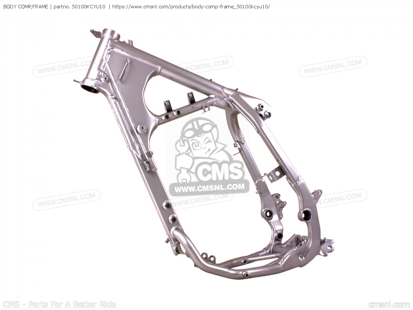 50100KCYU10: BODY COMP,FRAME Honda - buy the 50100-KCY-U10 at CMSNL