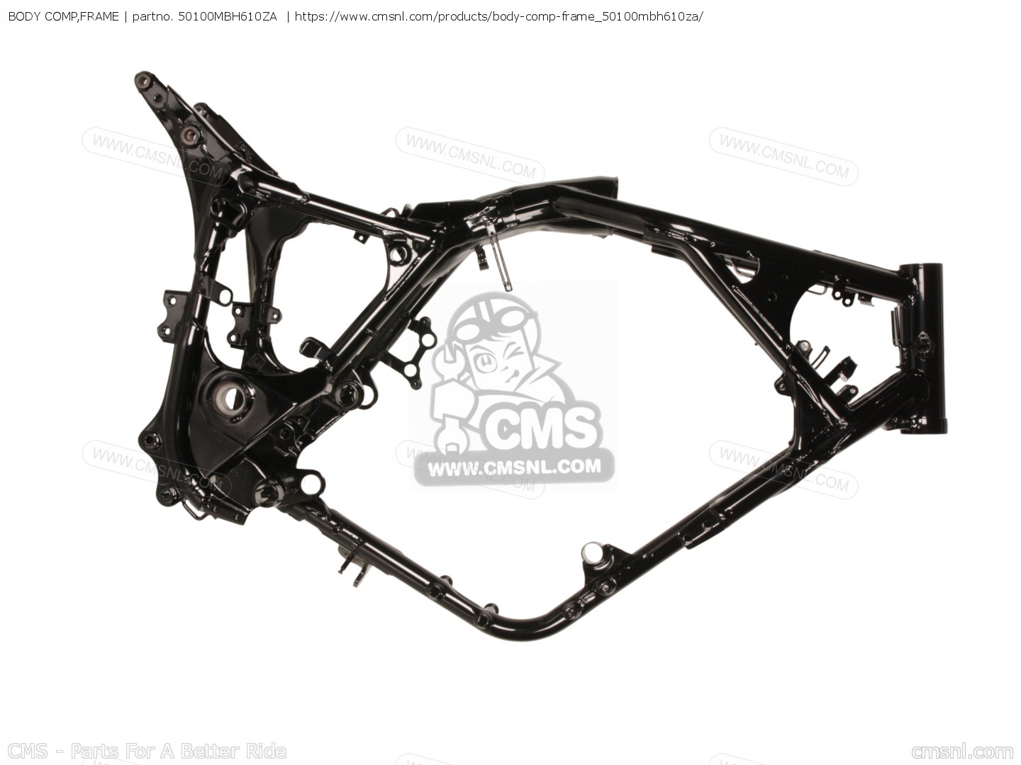 50100MBH610ZA: Body Comp,frame Honda - buy the 50100-MBH-610ZA at CMSNL