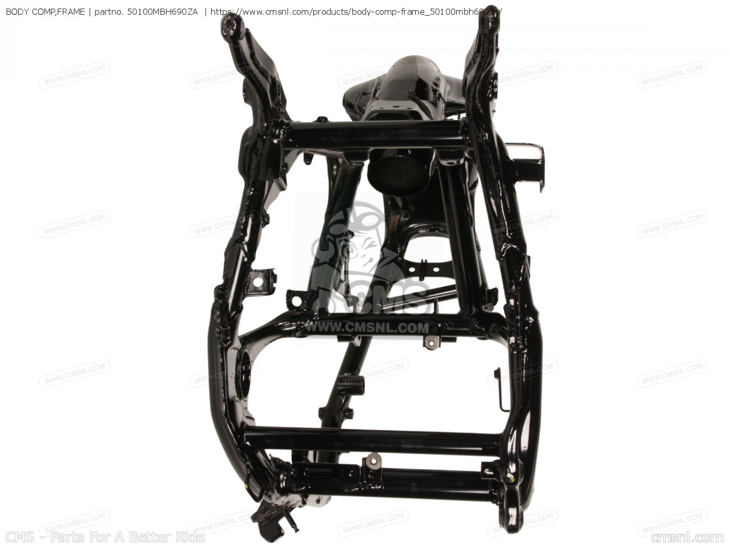 50100MBH690ZA: BODY COMP,FRAME Honda - buy the 50100-MBH-690ZA at CMSNL