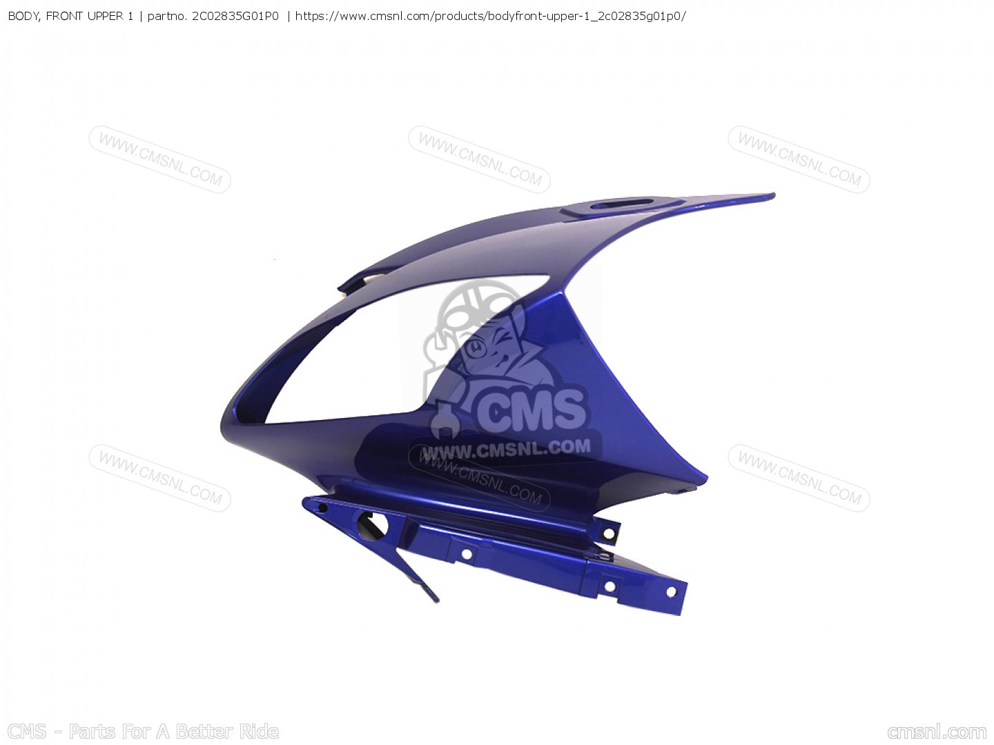 BODY, FRONT UPPER 1 for YZF-R6 2006 2C01 HOLLAND 1E2C0-300E1 - order at ...