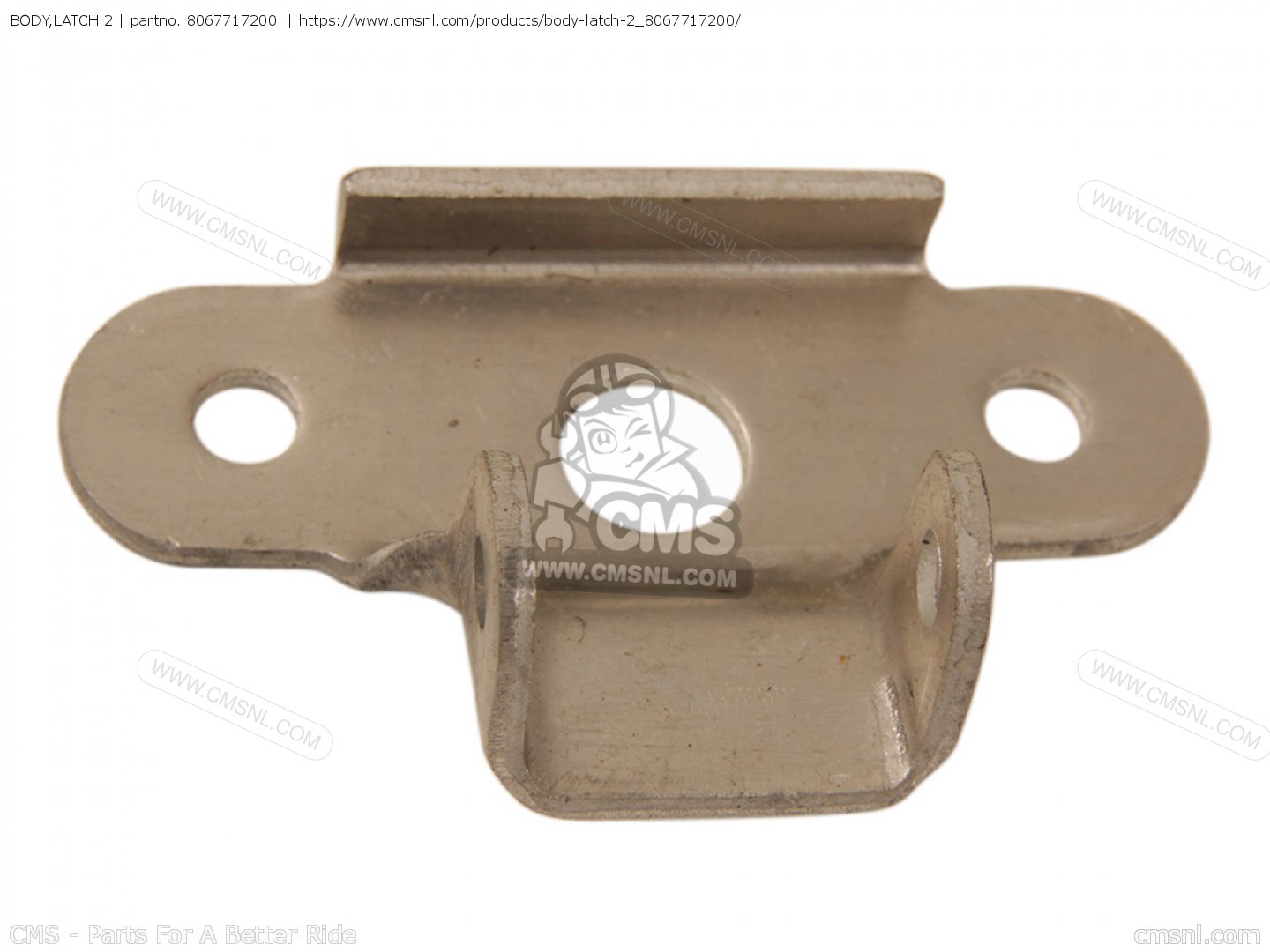 8067717200: Body,latch 2 Yamaha - buy the 806-77172-00 at CMSNL