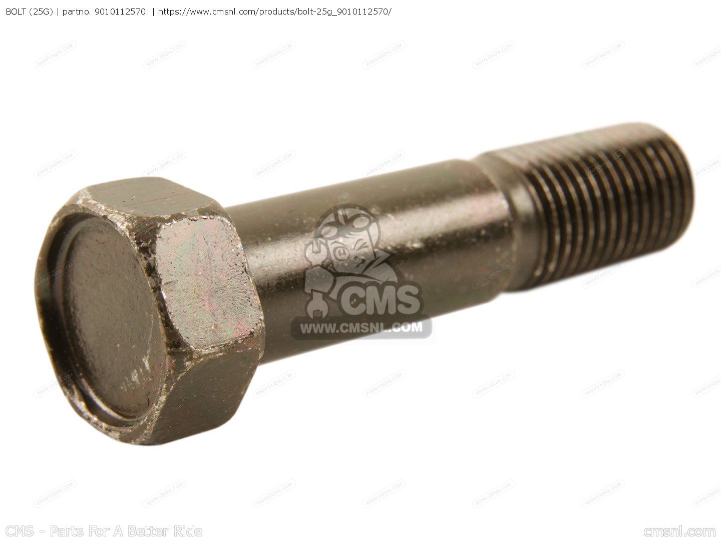 9010112570: BOLT (25G) Yamaha - buy the 90101-12570-00 at CMSNL