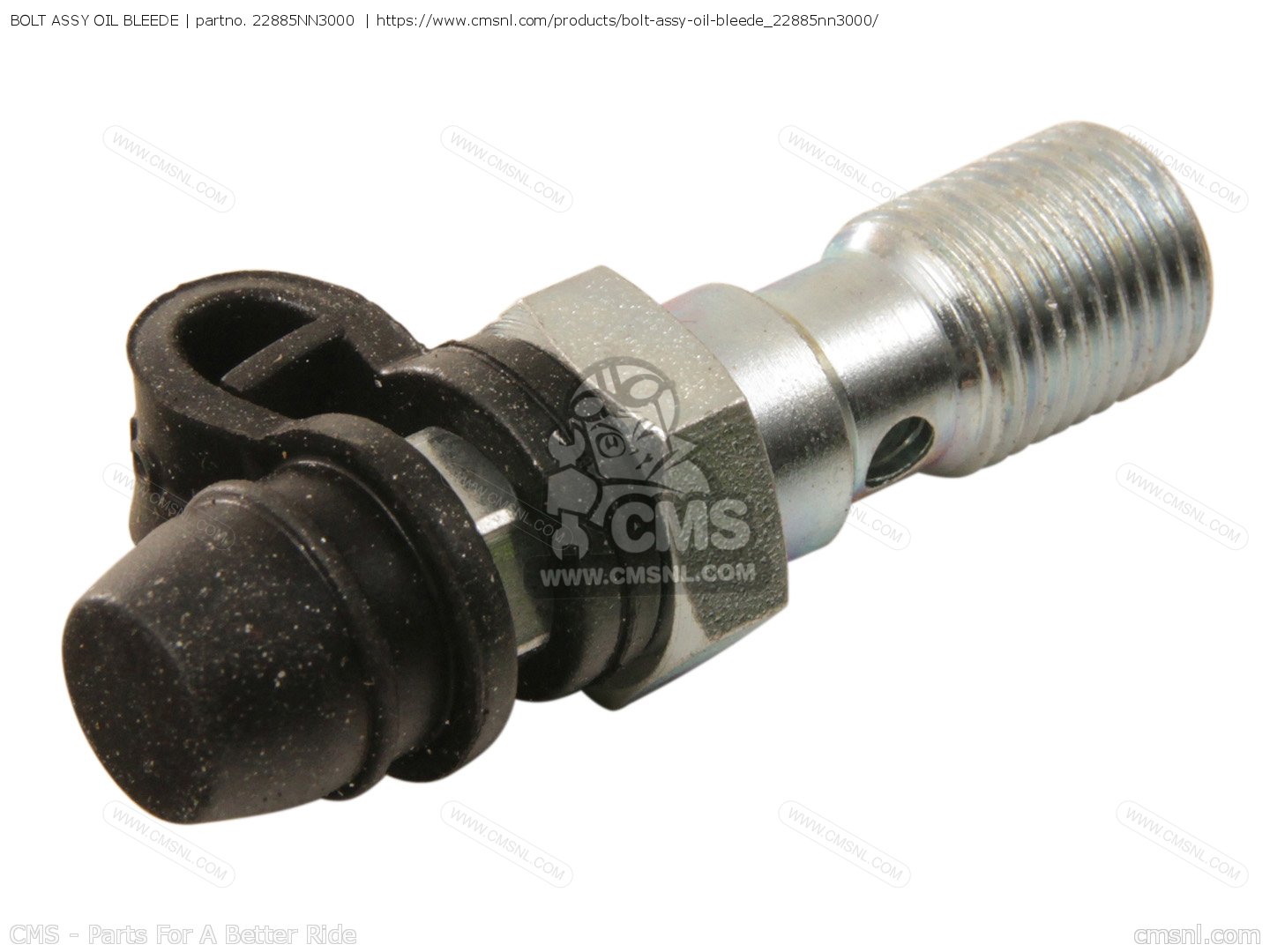 22885NN3000: BOLT ASSY OIL BLEEDE Honda - buy the 22885-NN3-000 at CMSNL