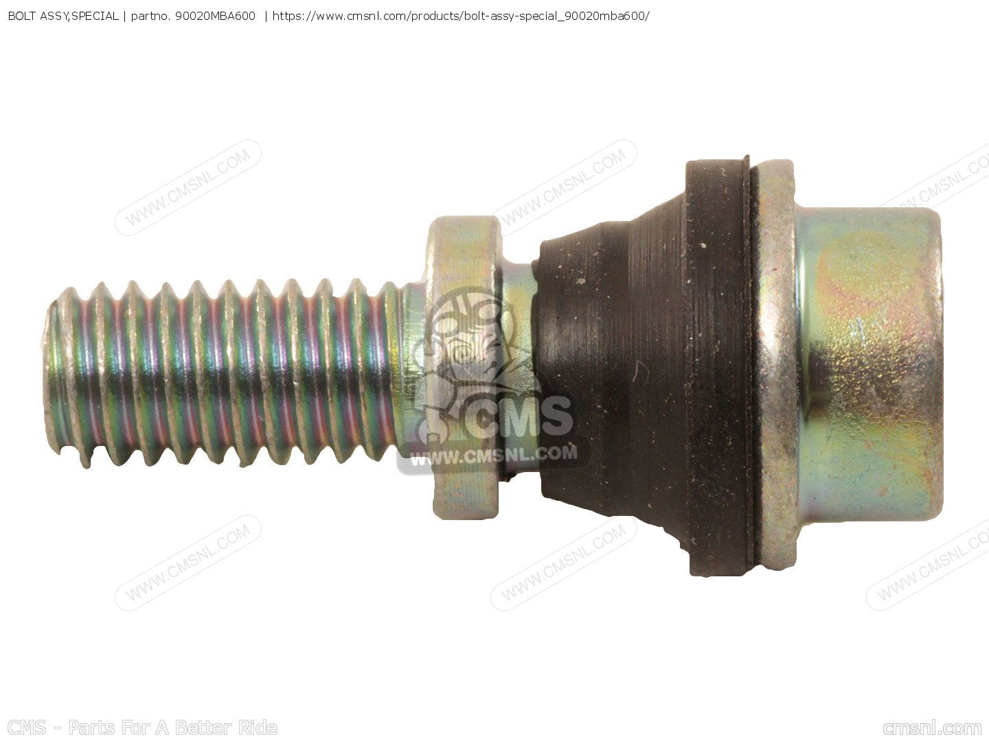 90020-MBA-600 Bolt Assy,Special, 90020MBA600 Honda - VT750C, VT750CD3