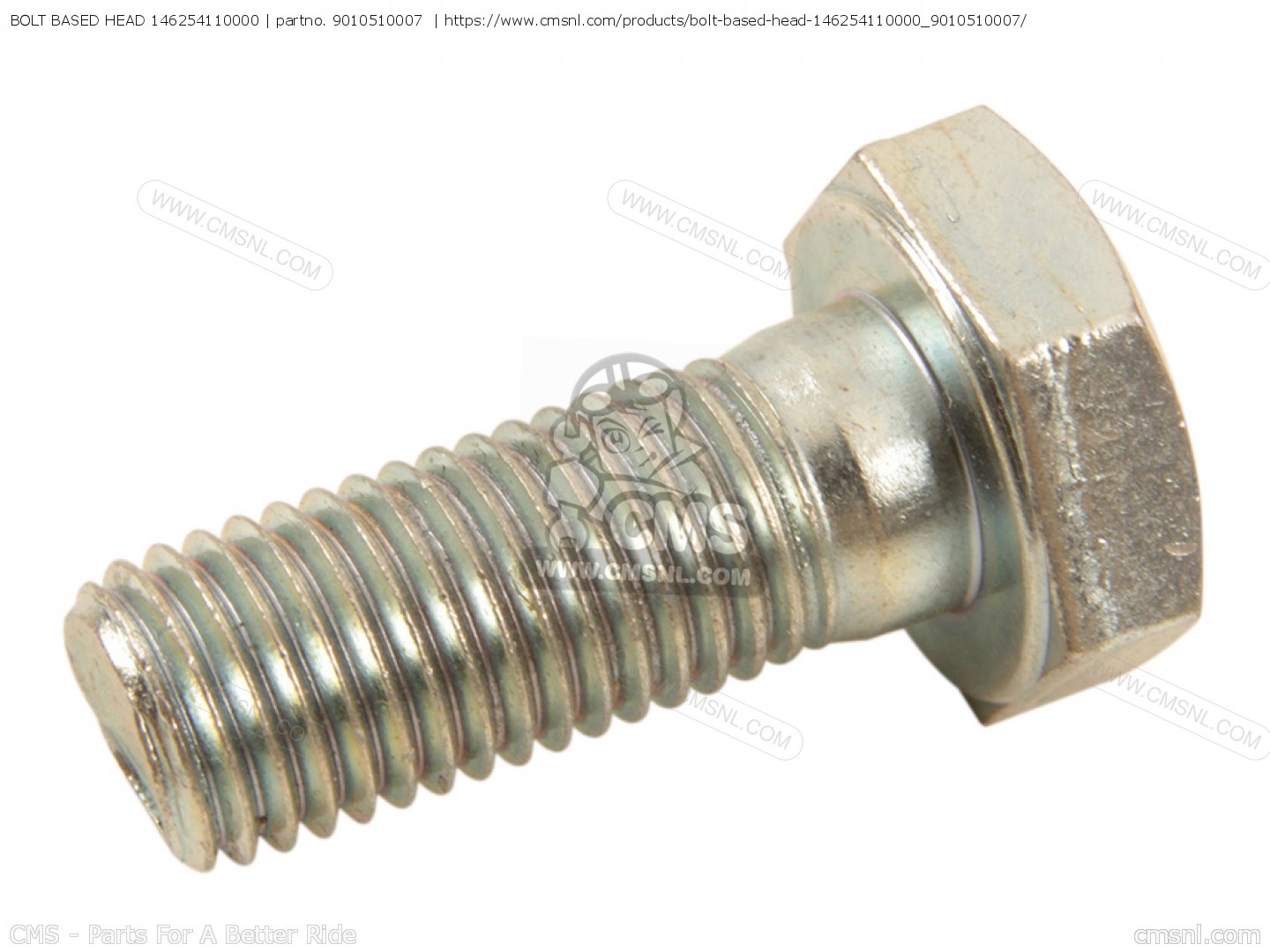 9010510007: BOLT BASED HEAD 146254110000 Yamaha - buy the 90105-10007 ...