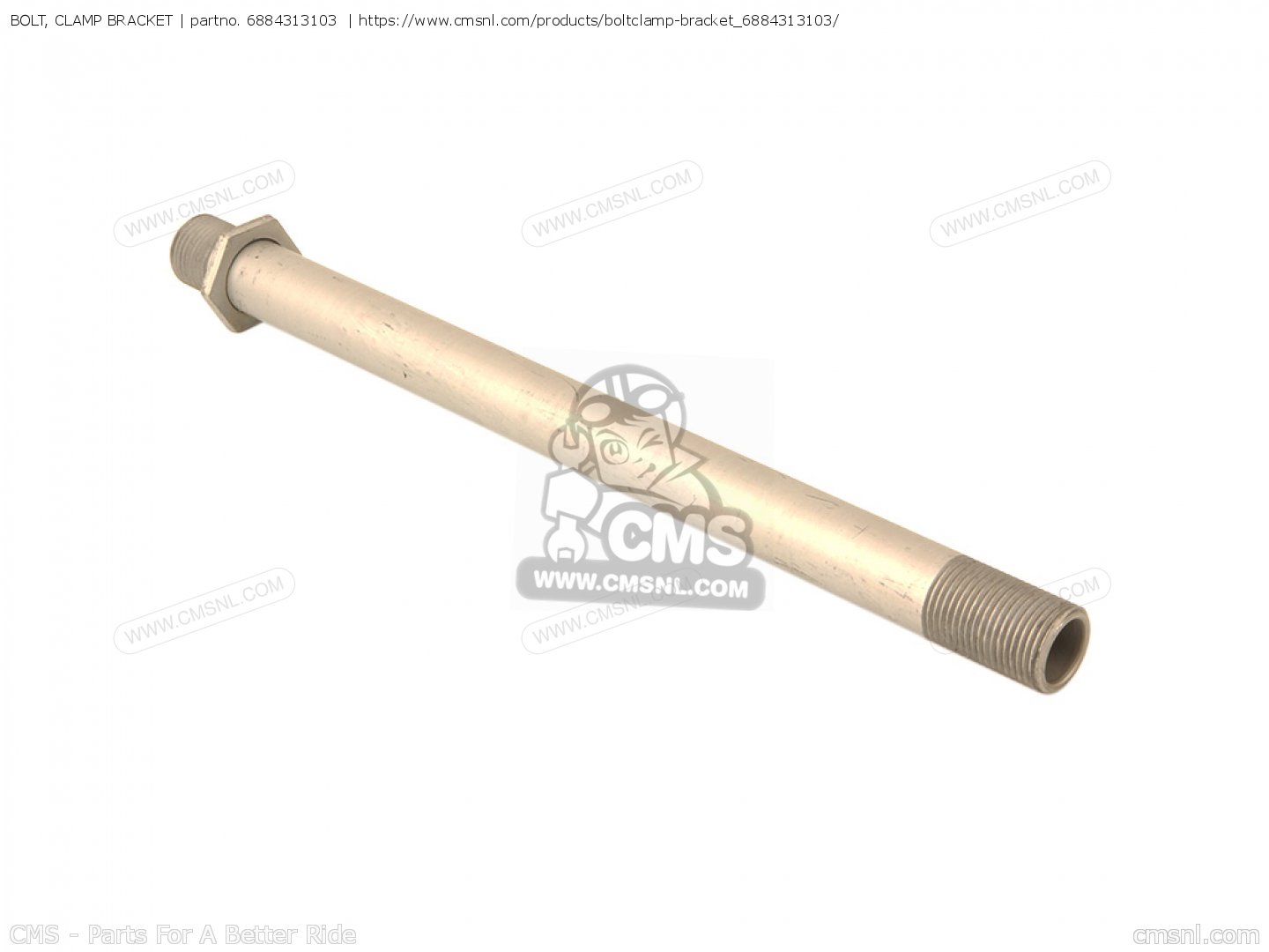 BOLT, CLAMP BRACKET voor Yamaha - bestel bij CMSNL