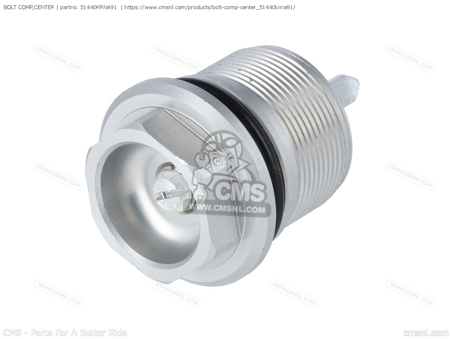 51440KRNA91: Bolt Comp,center Honda - buy the 51440-KRN-A91 at CMSNL