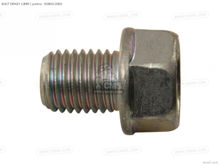 BOLT DRAIN 12MM for Honda - order at CMSNL