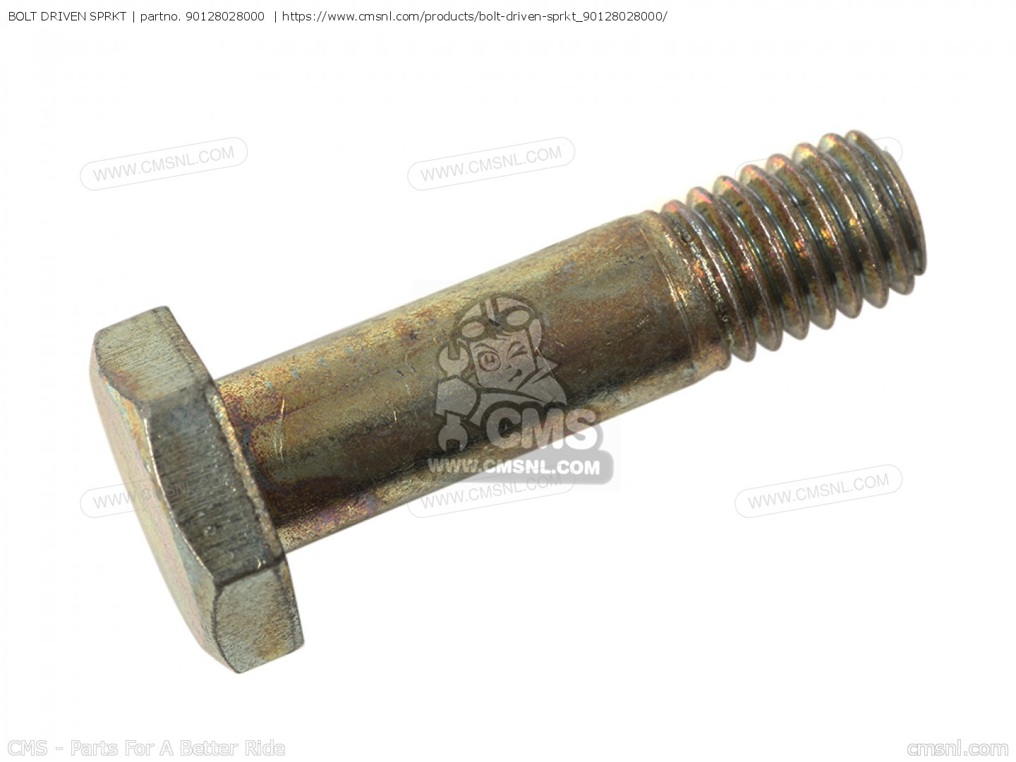 90128028000: BOLT DRIVEN SPRKT Honda - buy the 90128-028-000 at CMSNL