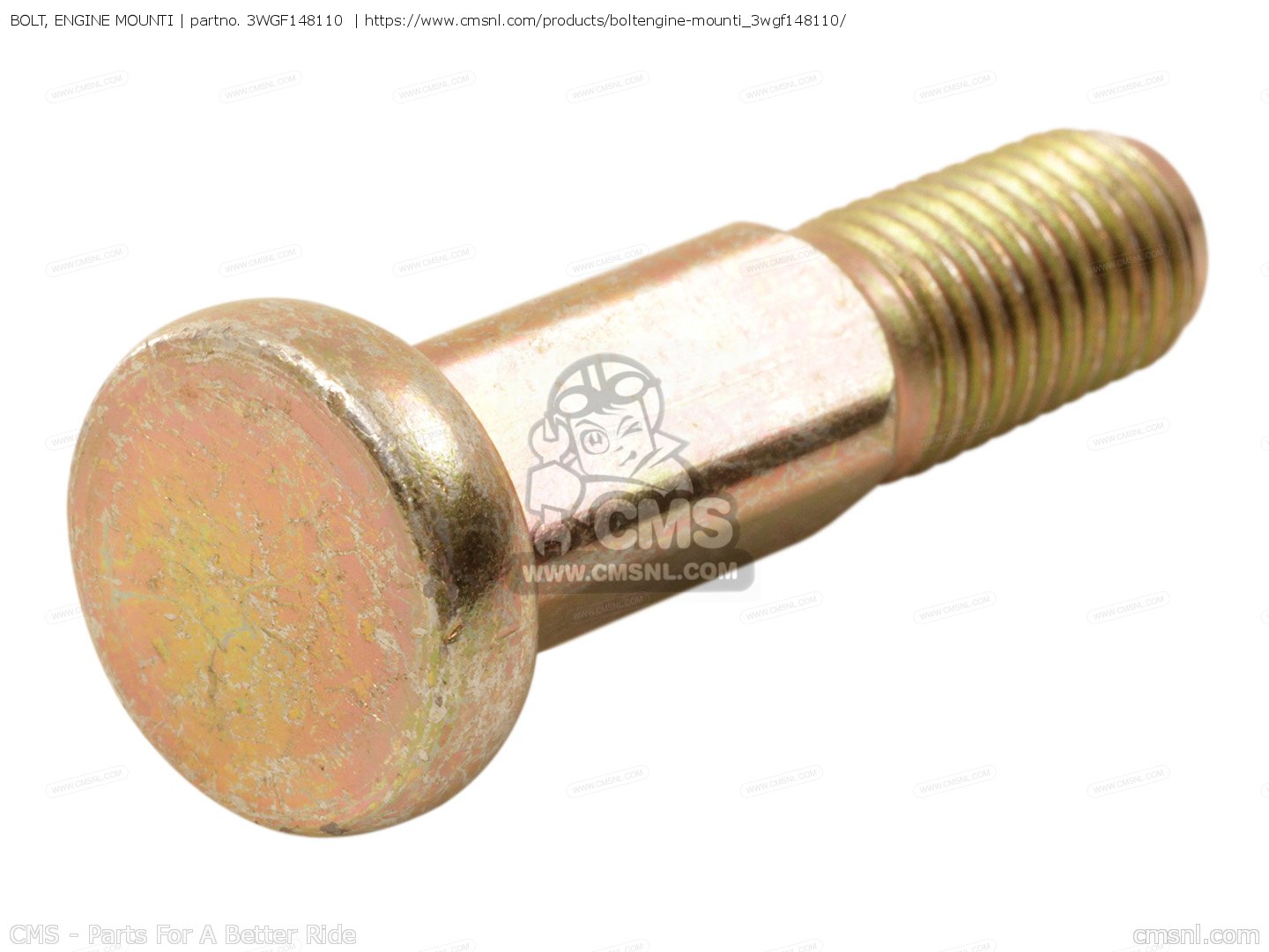 3WGF148110: BOLT, ENGINE MOUNTI Yamaha - buy the 3WG-F1481-10-00 at CMSNL