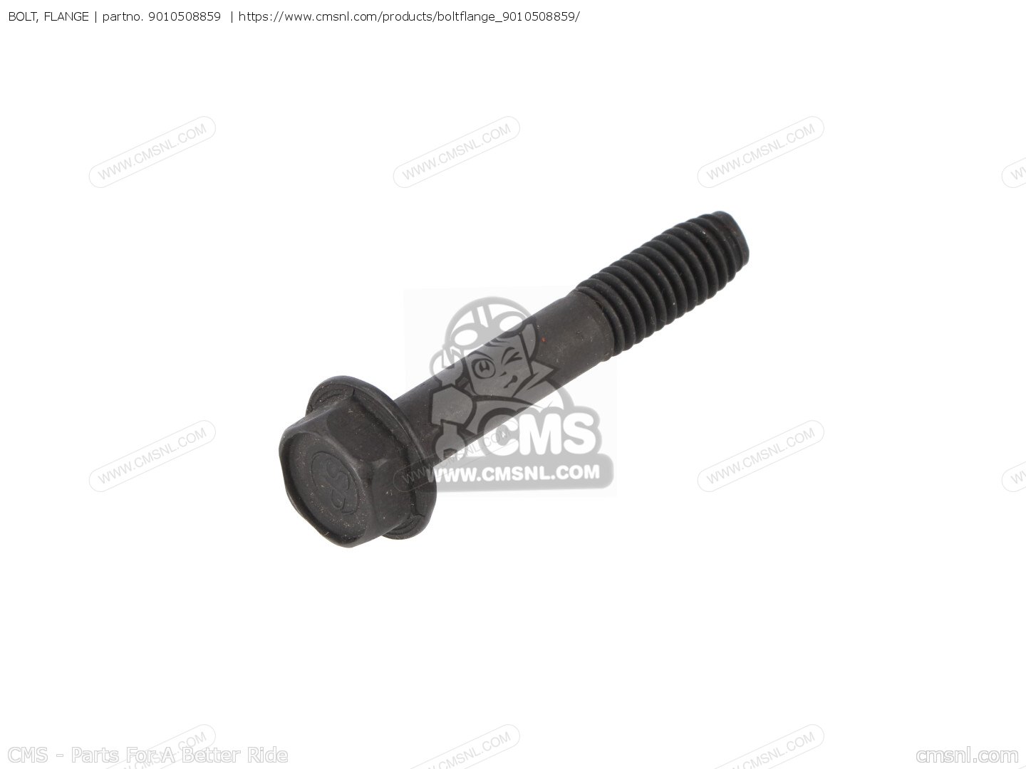 9010508859: BOLT, FLANGE Yamaha - buy the 90105-08859-00 at CMSNL