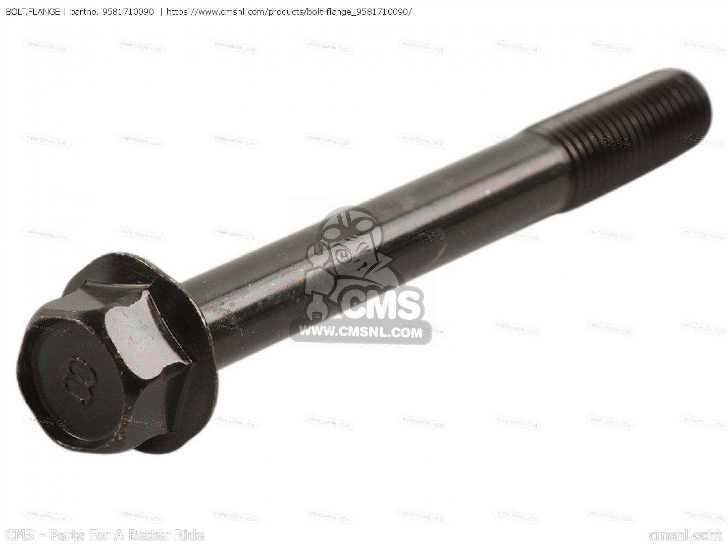 95817-10090-00 Bolt,Flange, 9581710090 Yamaha - YFM225U, YFM225S, YFM225T